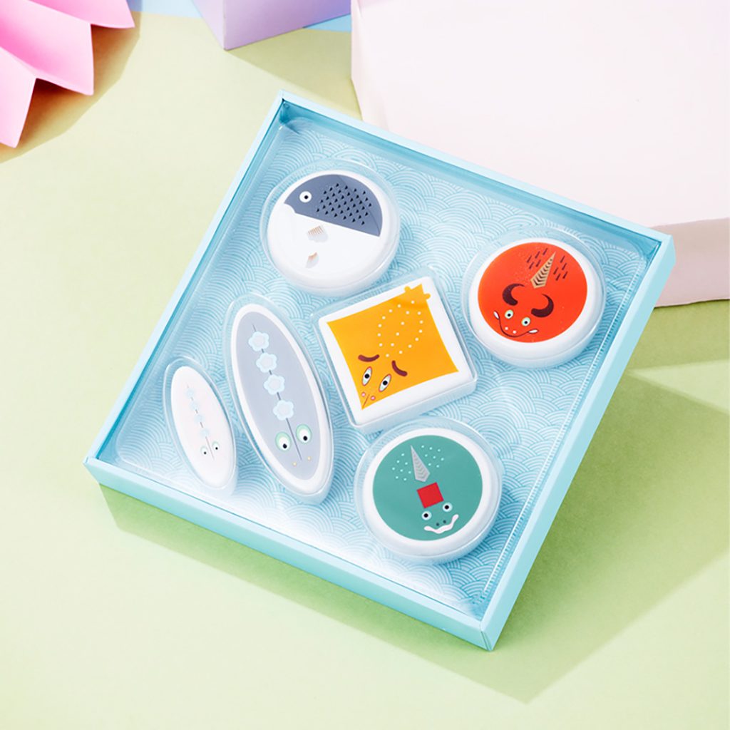 The Palace Museum Stationery Rubber Eraser Set,Forbidden City Hai Cuo ...