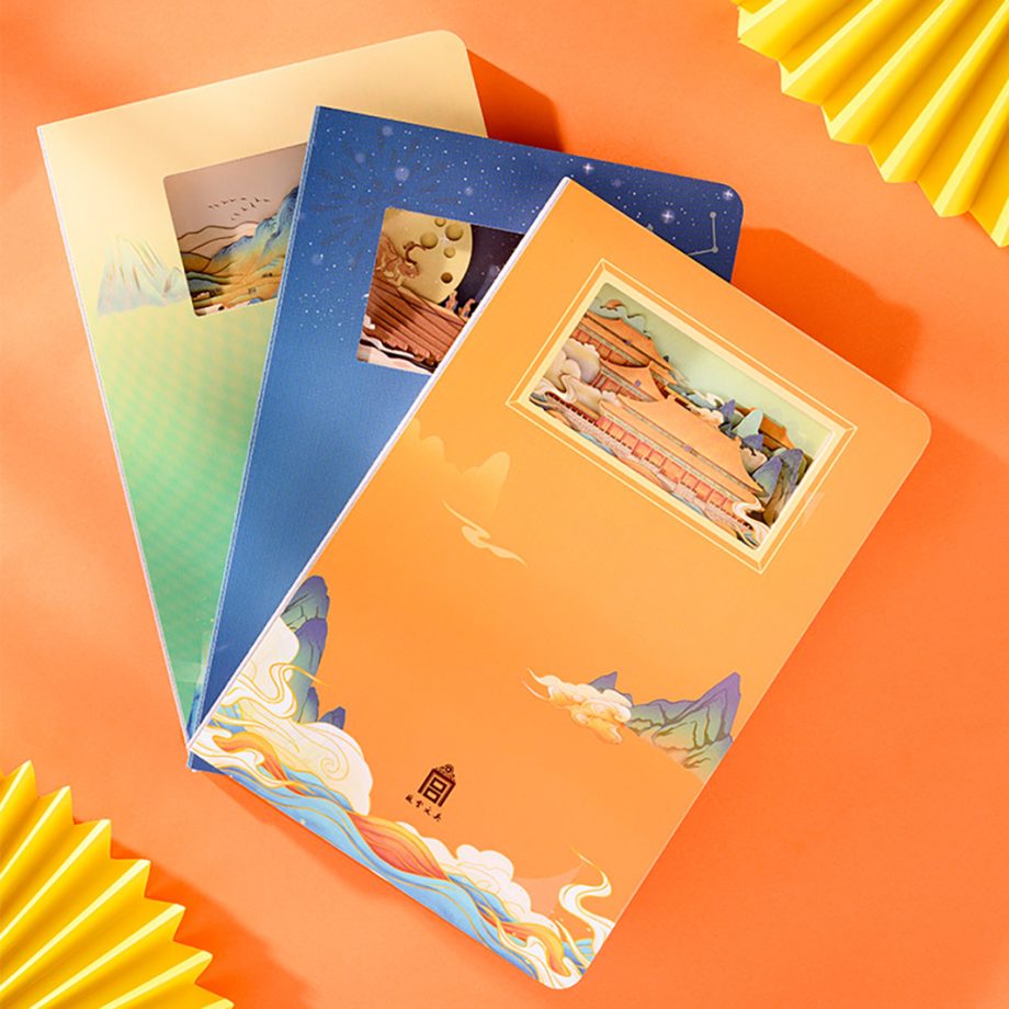The Palace Museum Stationery 3D Journal Notebook - 故宫文具 | The Palace ...