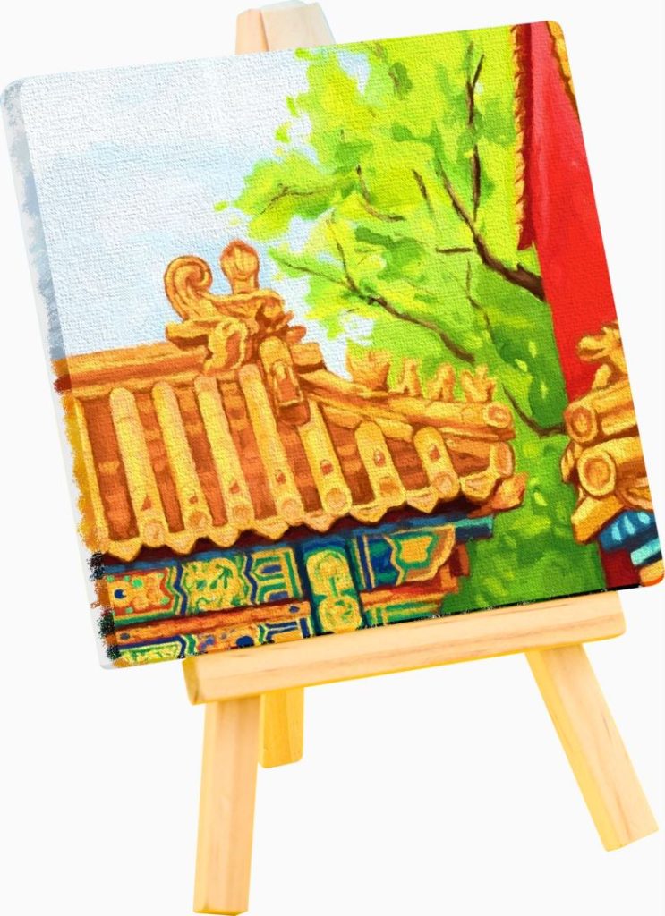 The Palace Museum Stationery Mini Painting set, Forbidden City - 故宫文具 ...